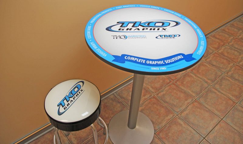 Table Top Advertising Is Tops – TKO Graphix