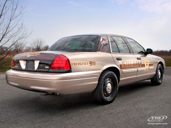 Sheriff Car Graphics & Decals – TKO Graphix