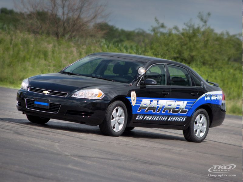 Indiana State Police Dodge Charger Graphics & Decals – TKO Graphix