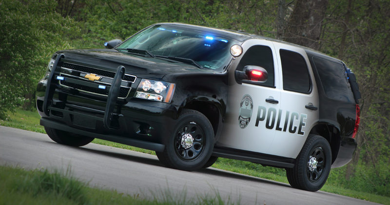 Brownsburg Police - Chevy Tahoe SUV Vehicle Wrap – TKO Graphix